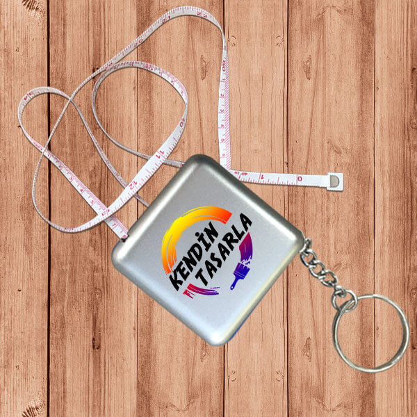 Şerit Metre Anahtarlık - Baskiyap.com