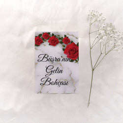 Bohça Kartı - Damat Bohçası Kartı - Baskiyap.com